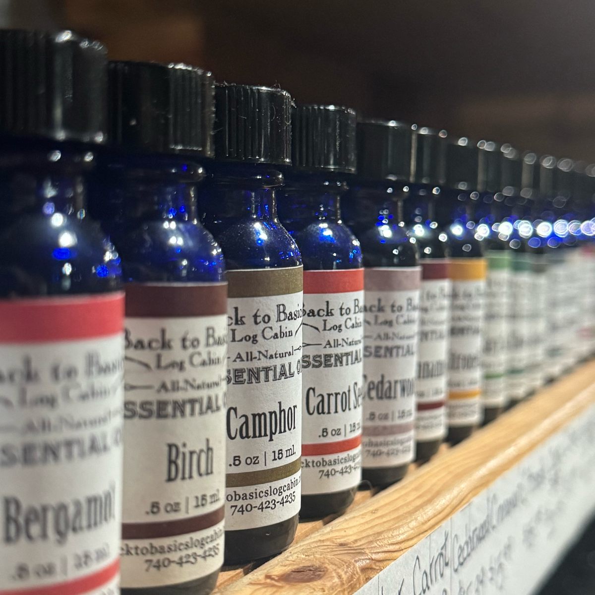 Essential Oils – Back to Basics Log Cabin