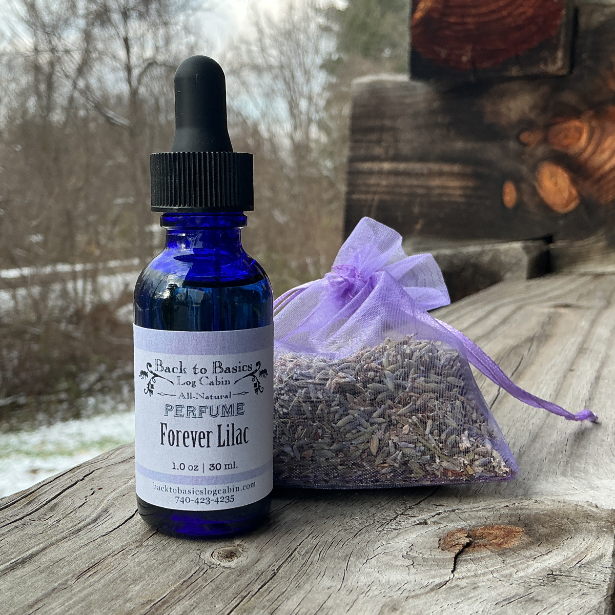 Forever Lilac Perfume – Back to Basics Log Cabin