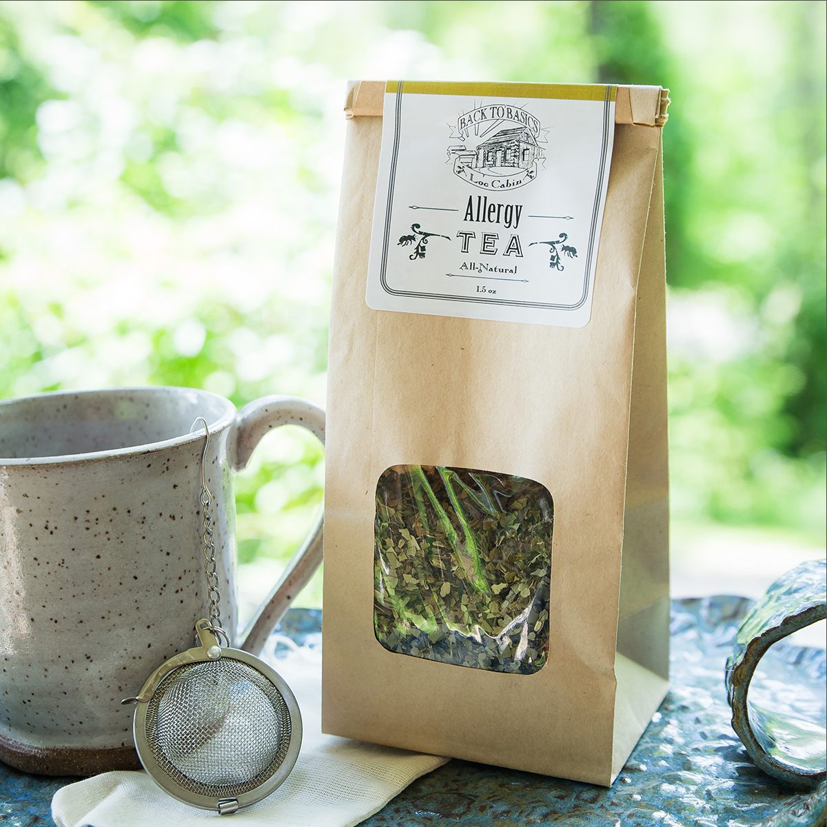 Allergy Tea – Back to Basics Log Cabin