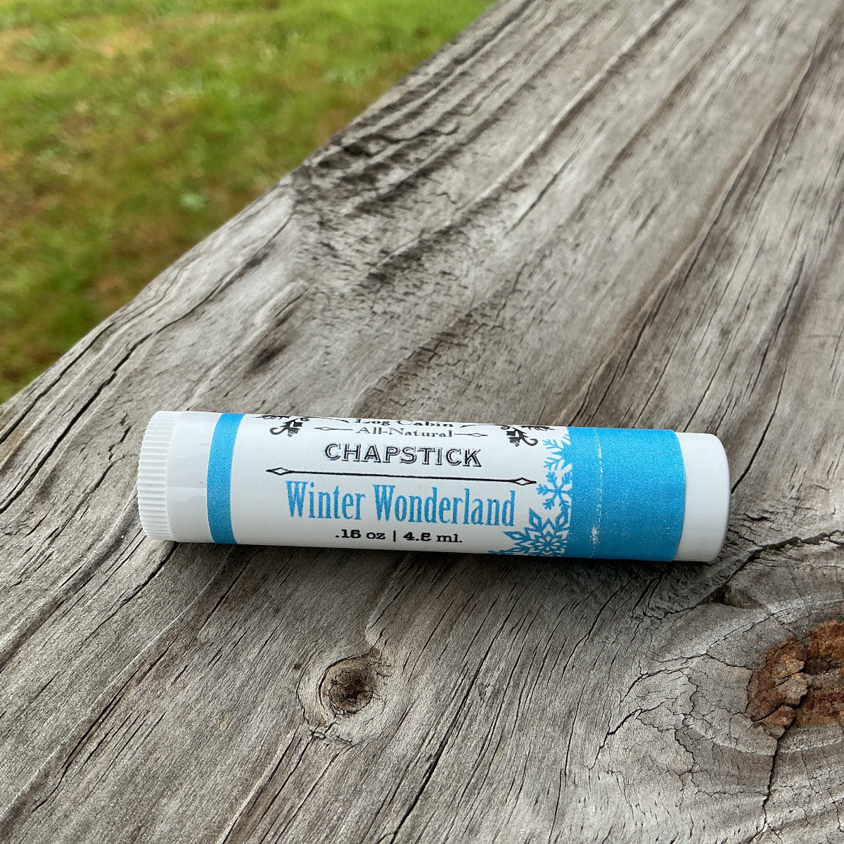 Winter Wonderland Chapstick – Back to Basics Log Cabin